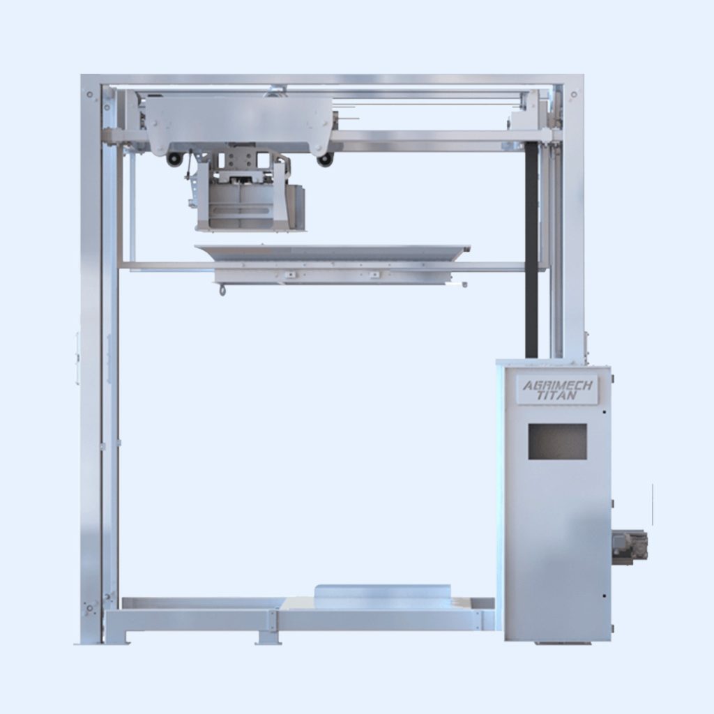 Titan Palletizer – Automated Box and Bag Palletizer Titan - Exeter Engineering