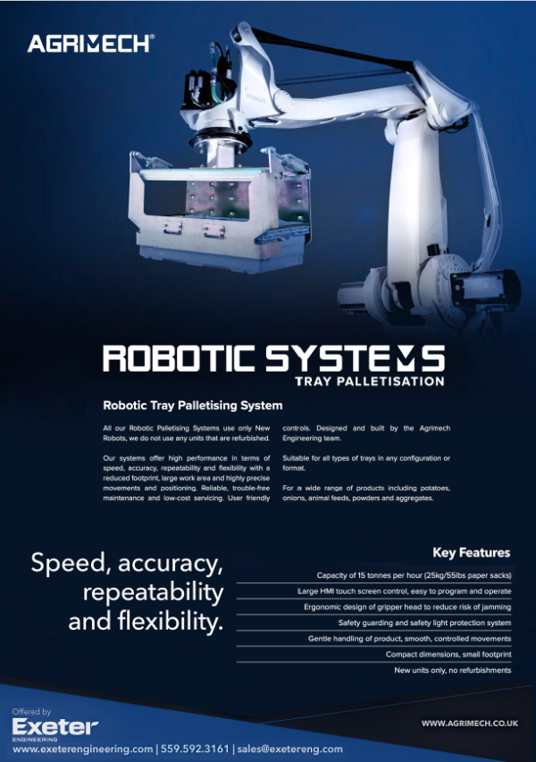 Robotic Tray Palletizer – Automated Palletizing Robot Robots - Exeter ...