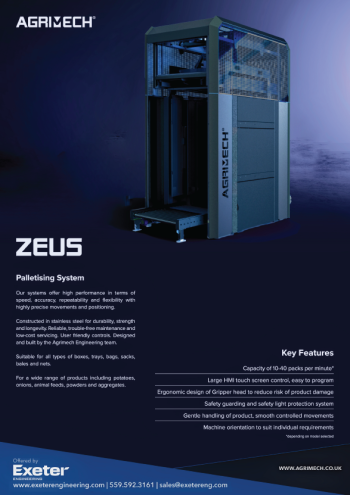 Zeus – High-Speed Palletizing System Zeus Palletizing System - Exeter ...